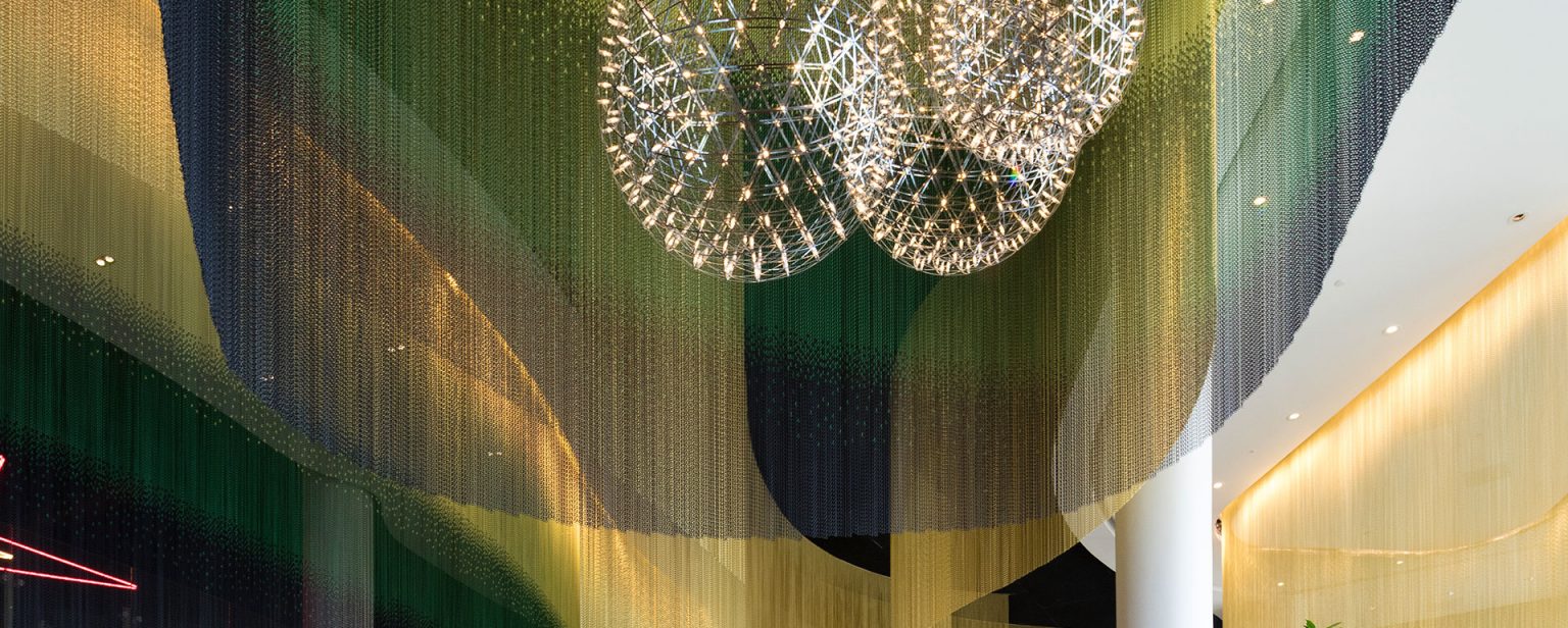Ceiling Drapery | Metal Drapery Systems