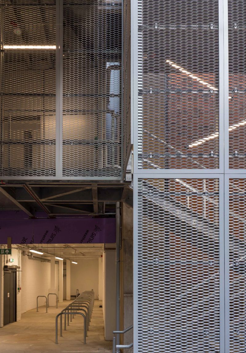Metal Mesh Stairs & Balustrade Applications | Amron Architectural