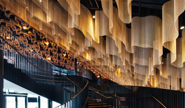 Kriskadecor | Metal Chain Curtains | Amron Architectural