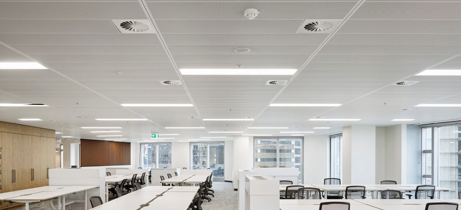 Perforated Metal Ceiling Systems for Modern Design | Amron Architectural