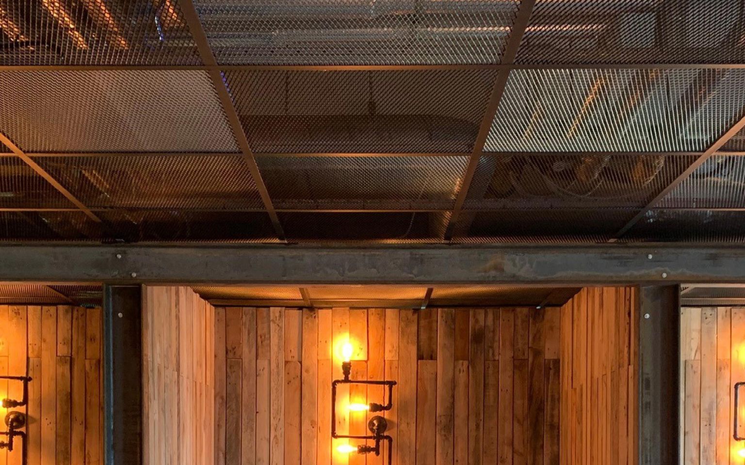 AC100 Ceiling System | Expanded Mesh Ceiling | Amron Architectural